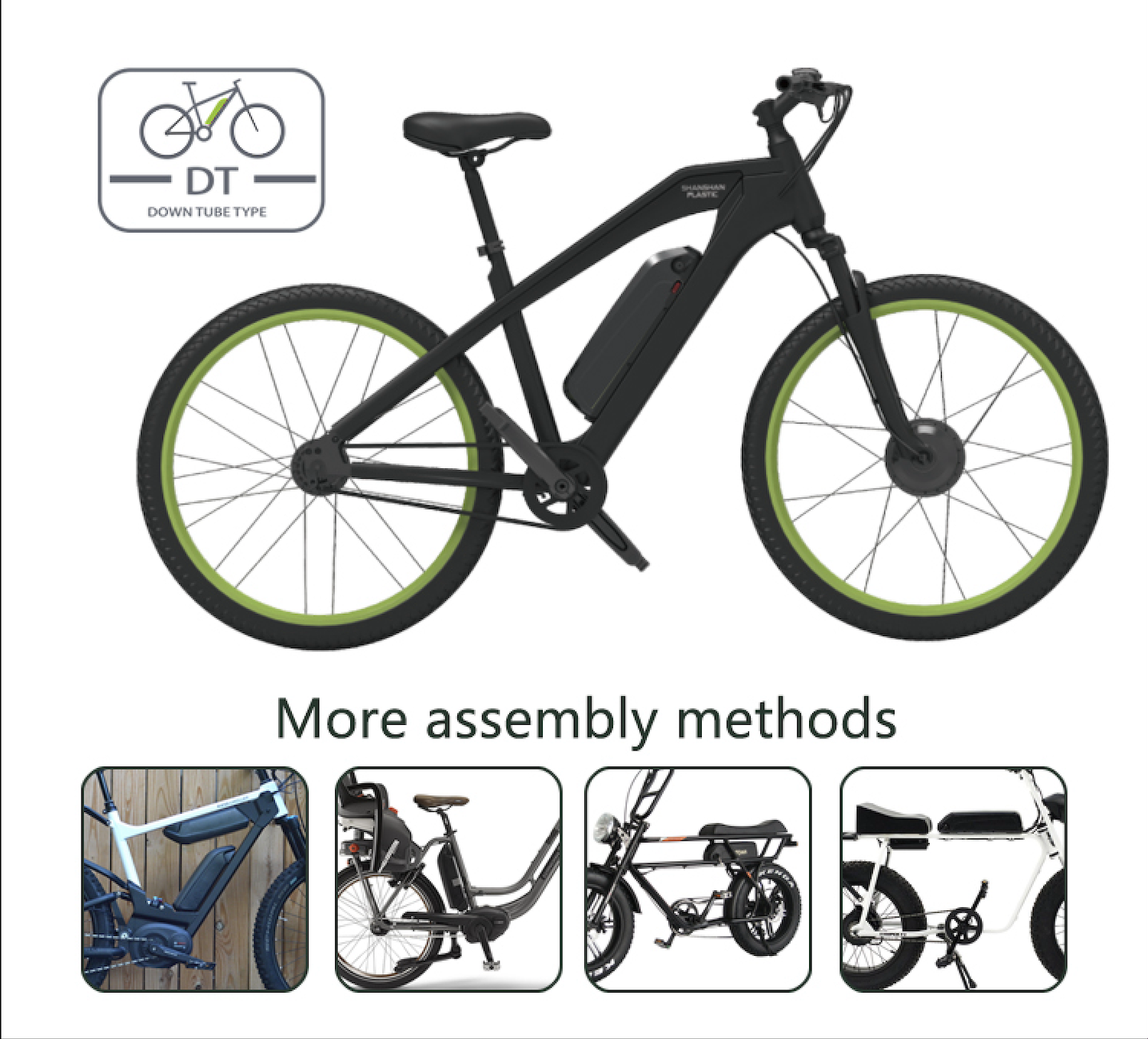 Hailong Plus Electric Bicycle Lithium-ion Battery Pack 1000W Motor 40A ...